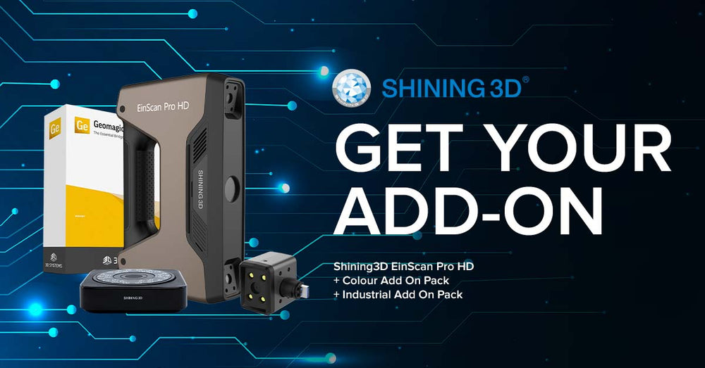 Get Your ADD-ON with Shining3D Pro HD 3D Scanner - Shop3D.ca
