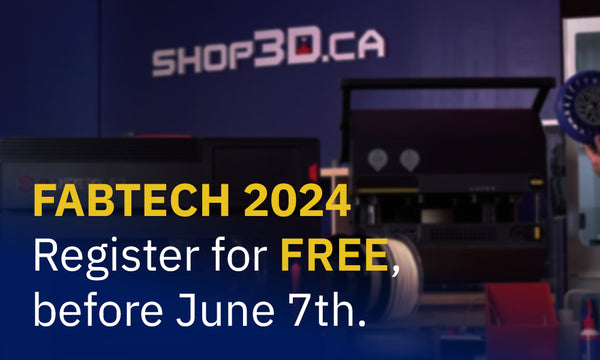 Join us next month at FABTECH 2024! - Shop3D.ca