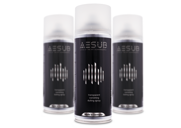 AESUB Transparent - Disappearing Dulling Spray for 3D Scanning - Shop3D.ca