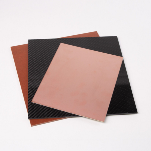 Zmorph Composites Materials Bundle (PCB (FR4), Textolite, Carbon Lamin ...